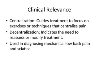 Cyriax_Technique_Presentation physiotherapy | PPTX