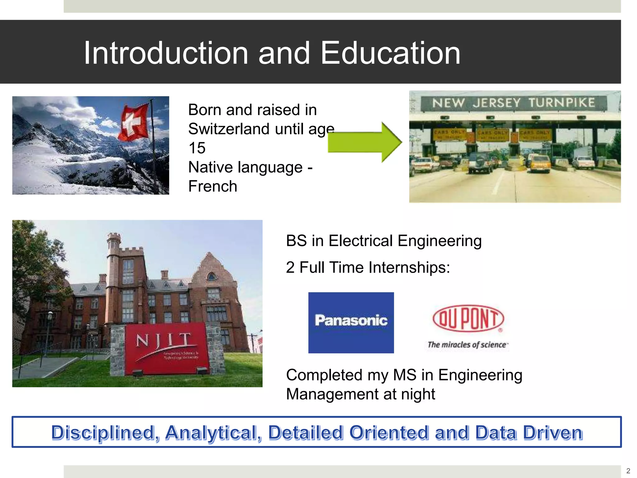 Cyril's Professional Presentation | PPT