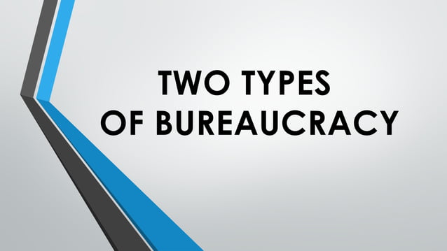 The Types of Bureaucracy and Framework.pptx