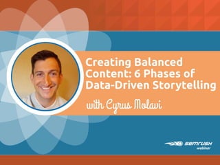 Creating Balanced Content: 6 Phases of Data-Driven Storytelling | PPT