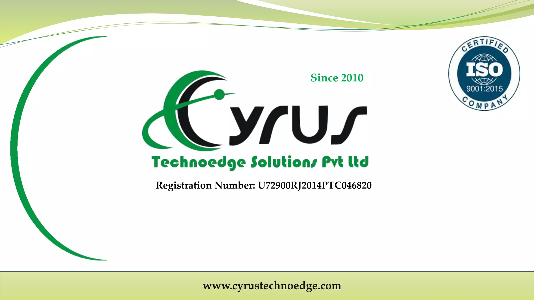 Cyrus Technoedge Solutions Pvt. Ltd. Annual Function | PPT