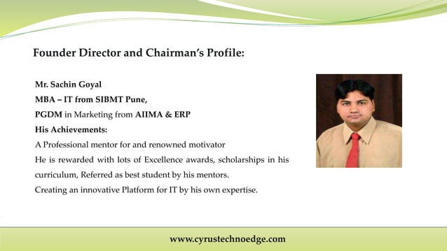 Cyrus Technoedge Solutions Pvt. Ltd. Annual Function | PPT