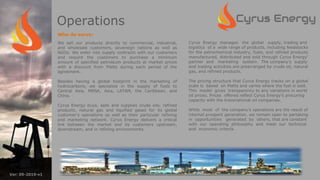 Cyrus energy corporate group presentation-v1 | PPT