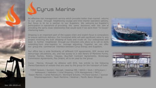 Cyrus energy corporate group presentation-v1 | PPT