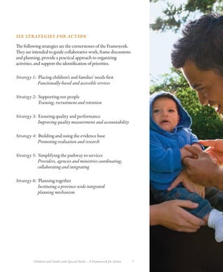 CYSN Framework For Action | PDF | Special Needs Kids | Parenting