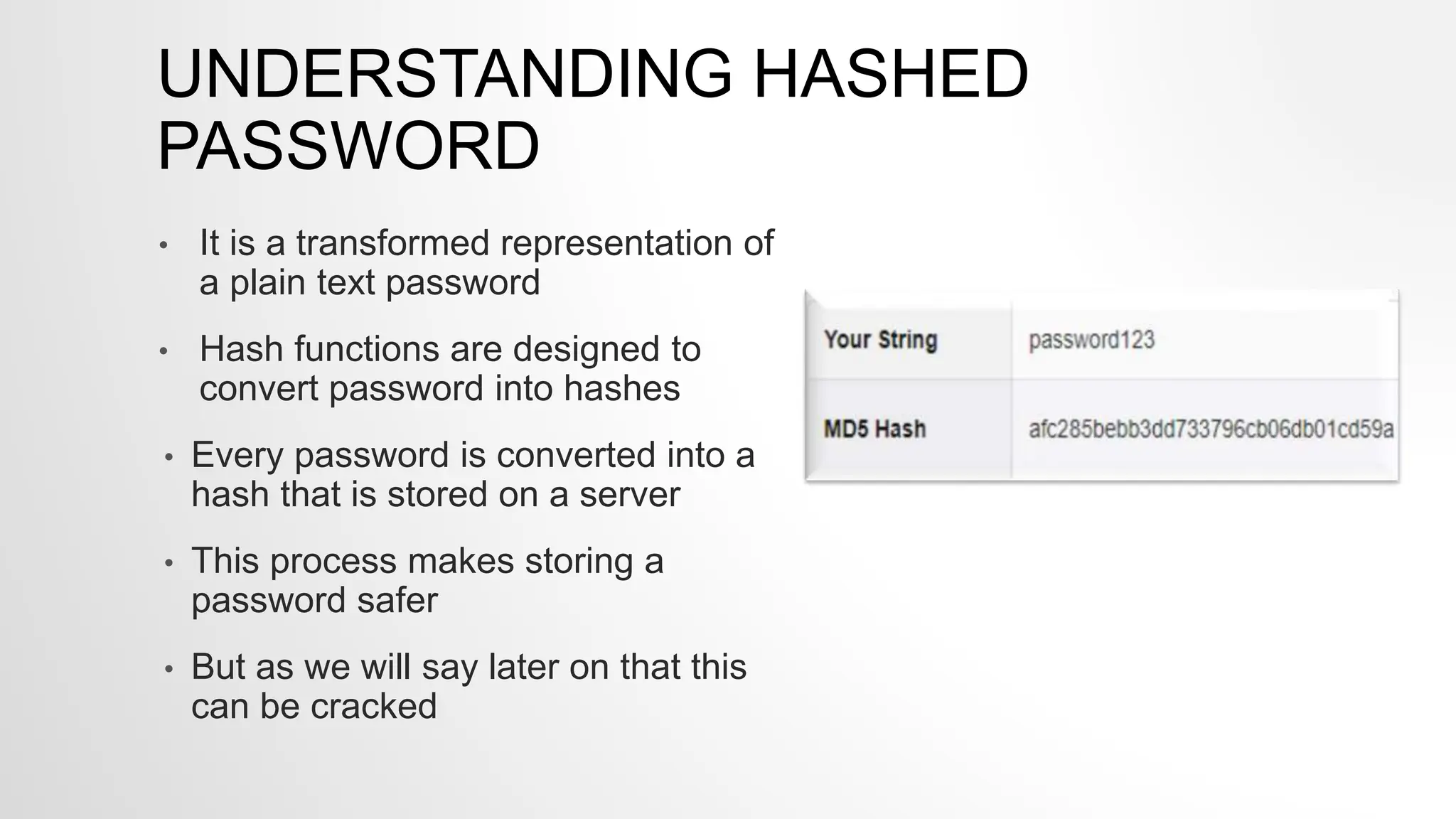 CYS Project Presentation on using johnny and john the ripper | PPTX