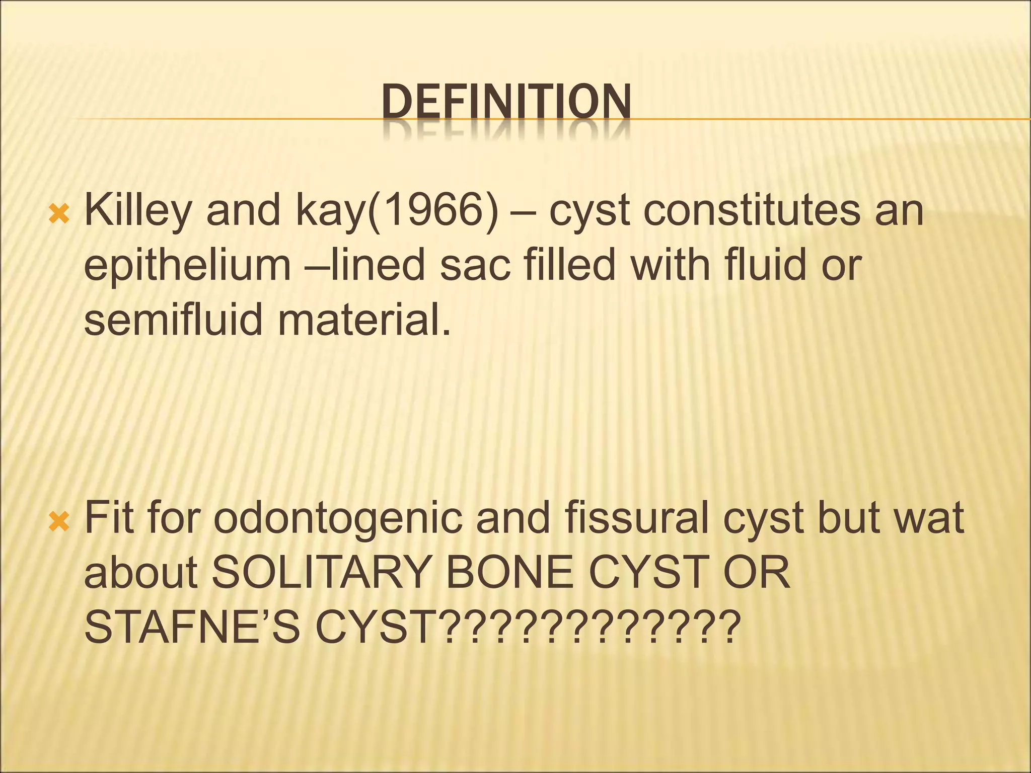Cyst | PPT