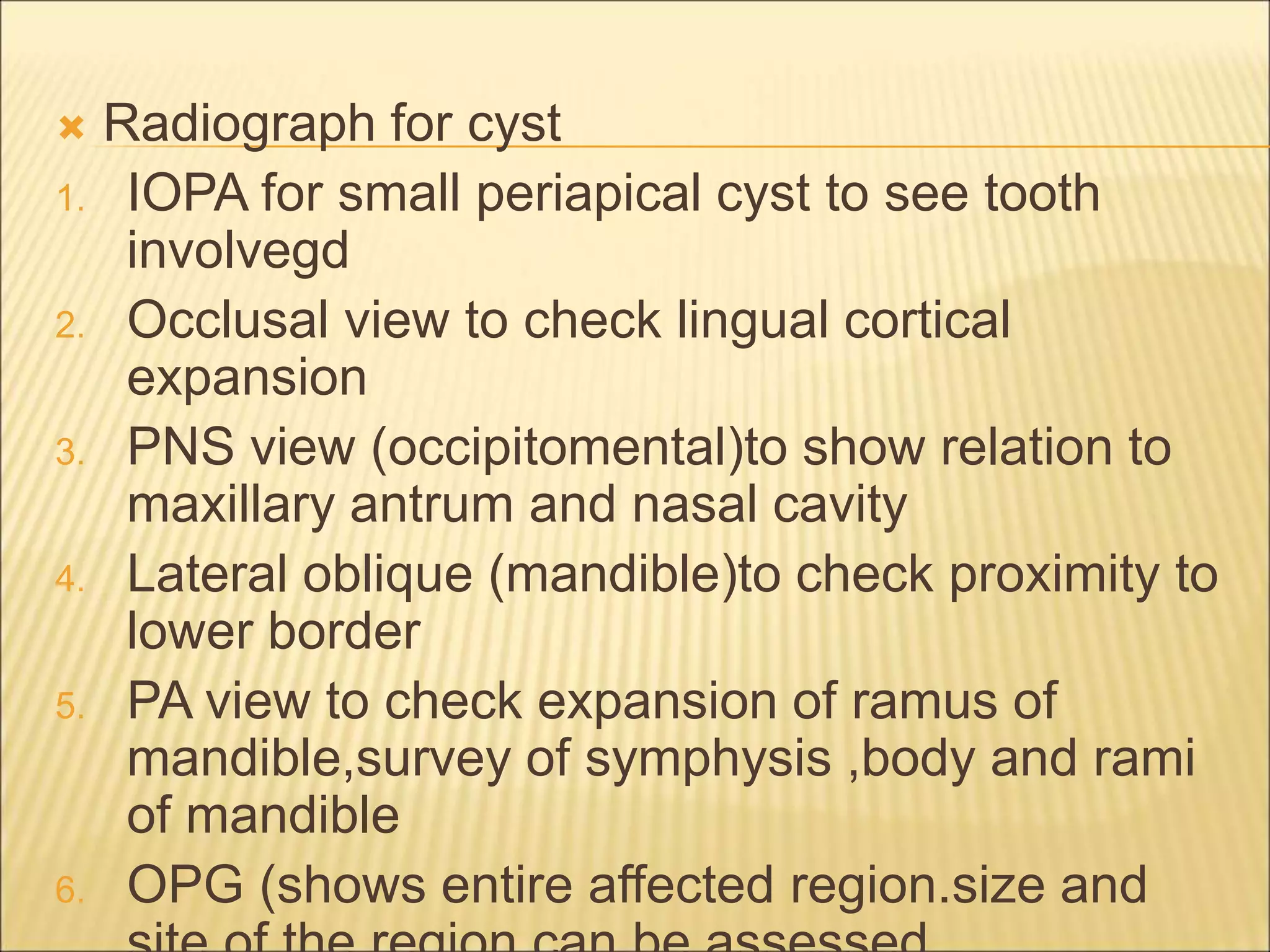 Cyst | PPT