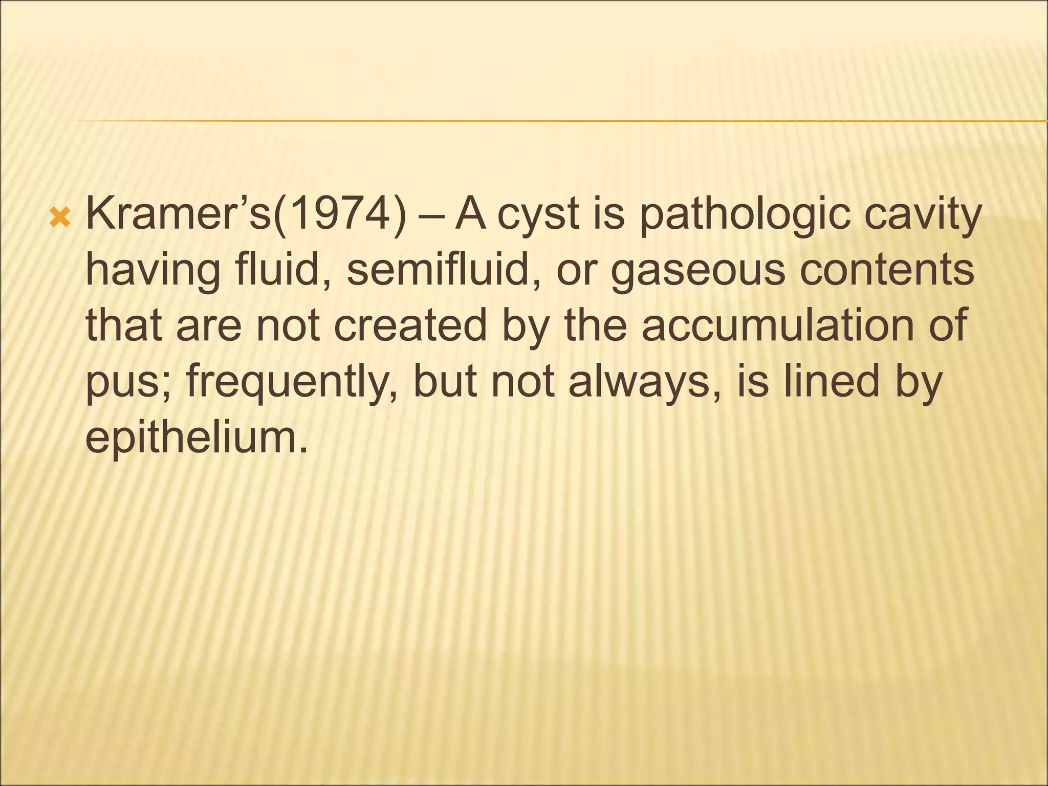 Cyst | PPT