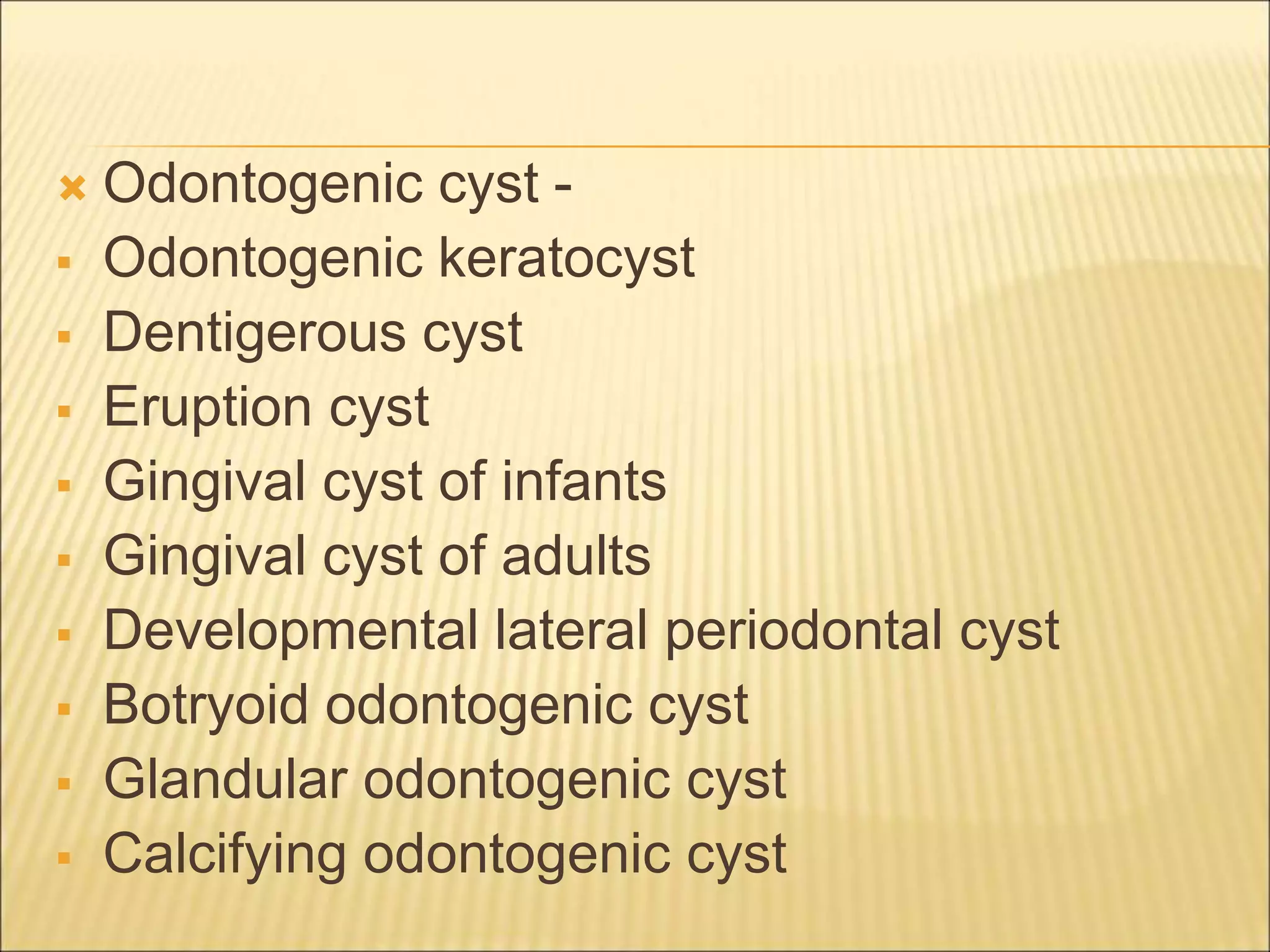 Cyst | PPT