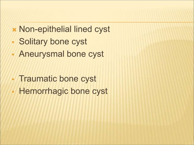 Cyst | PPT