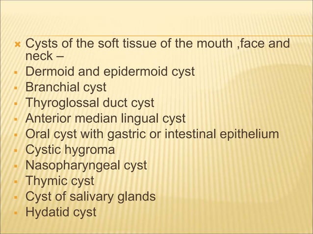 Cyst | PPT