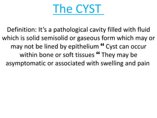 Cyst | PPTX