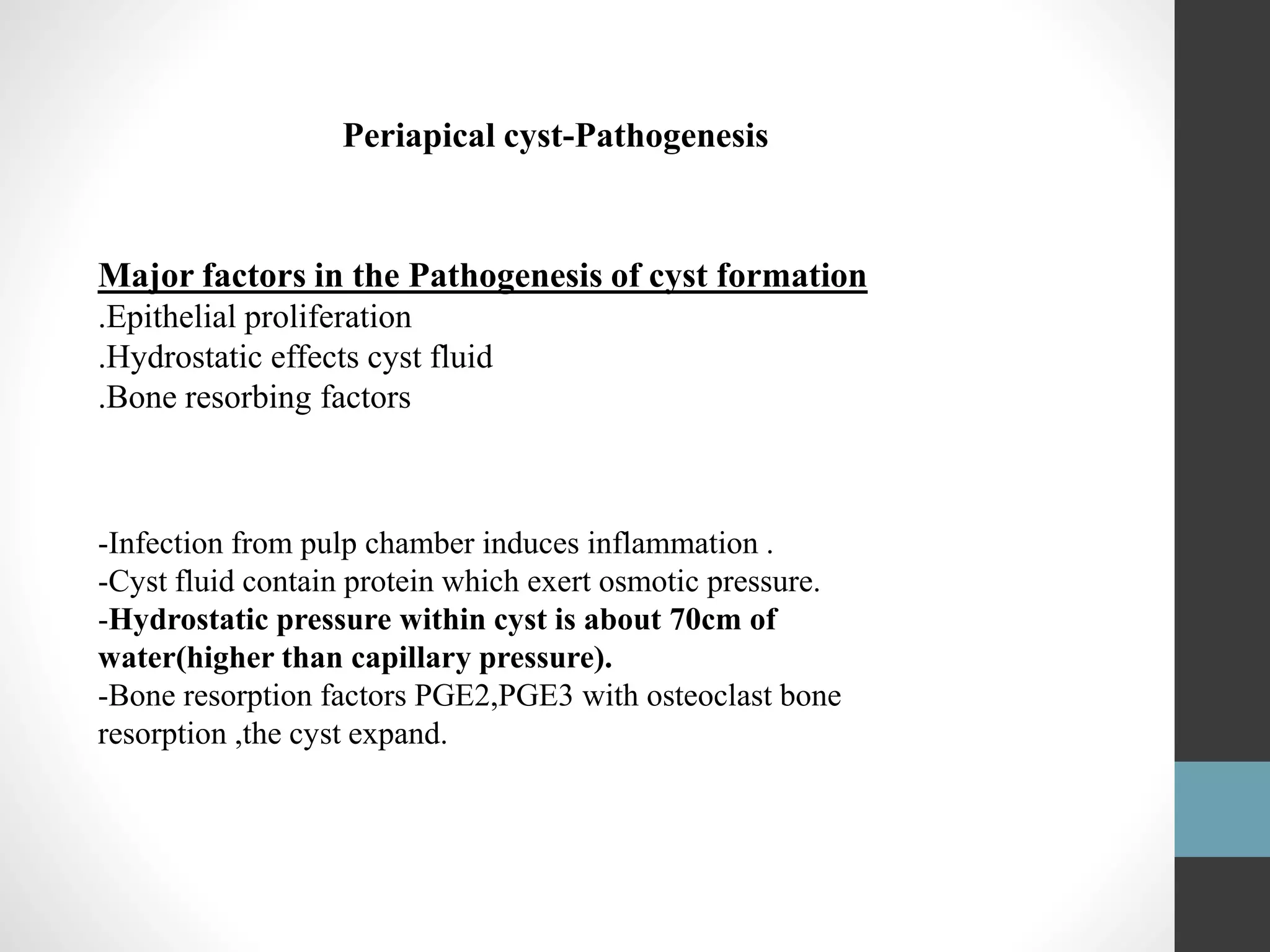 Periapical cyst | PPTX