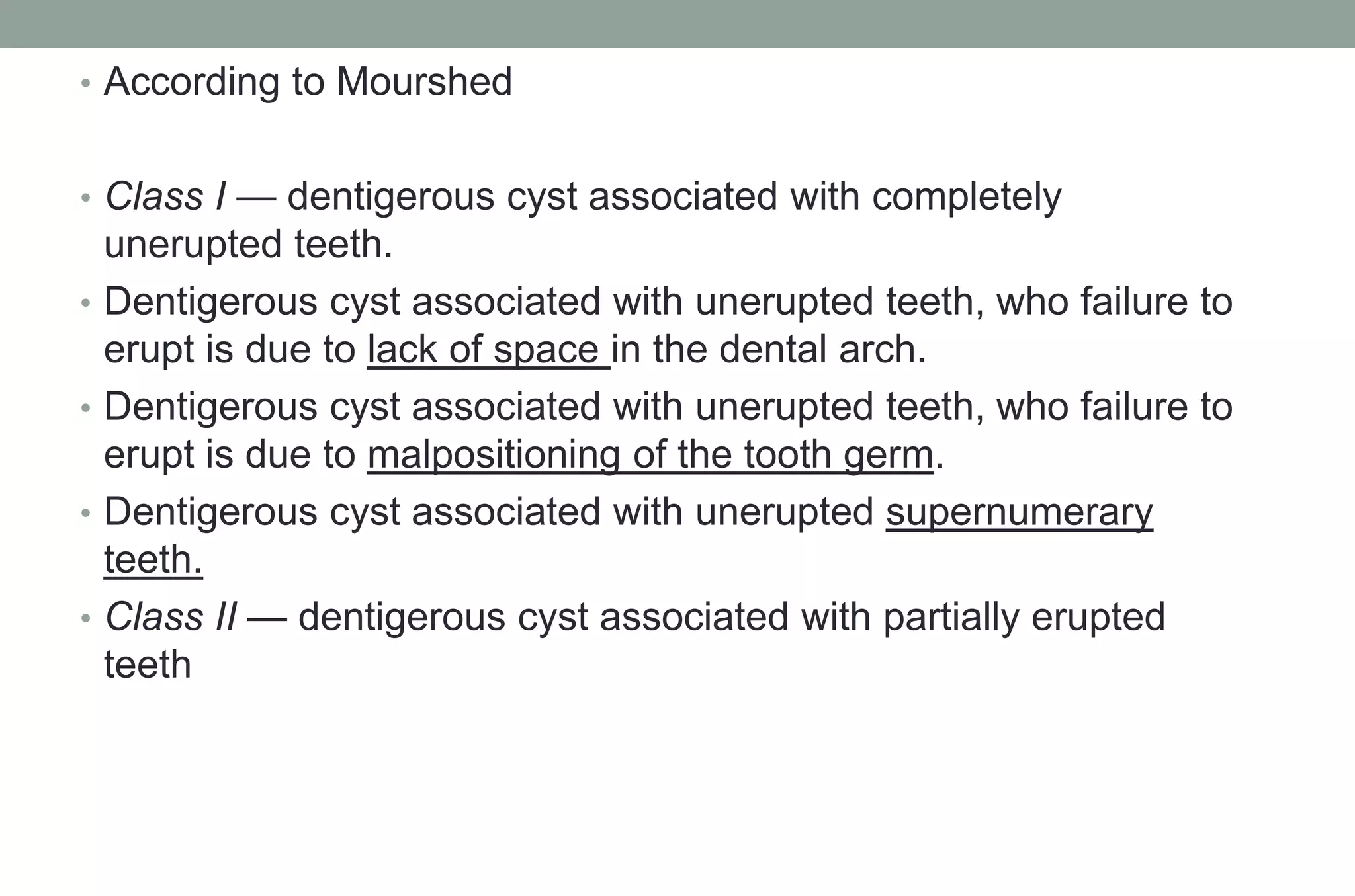 Cyst of oral and maxillofacial regions | PPTX