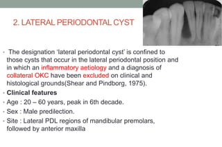 Cyst of oral and maxillofacial regions | PPTX