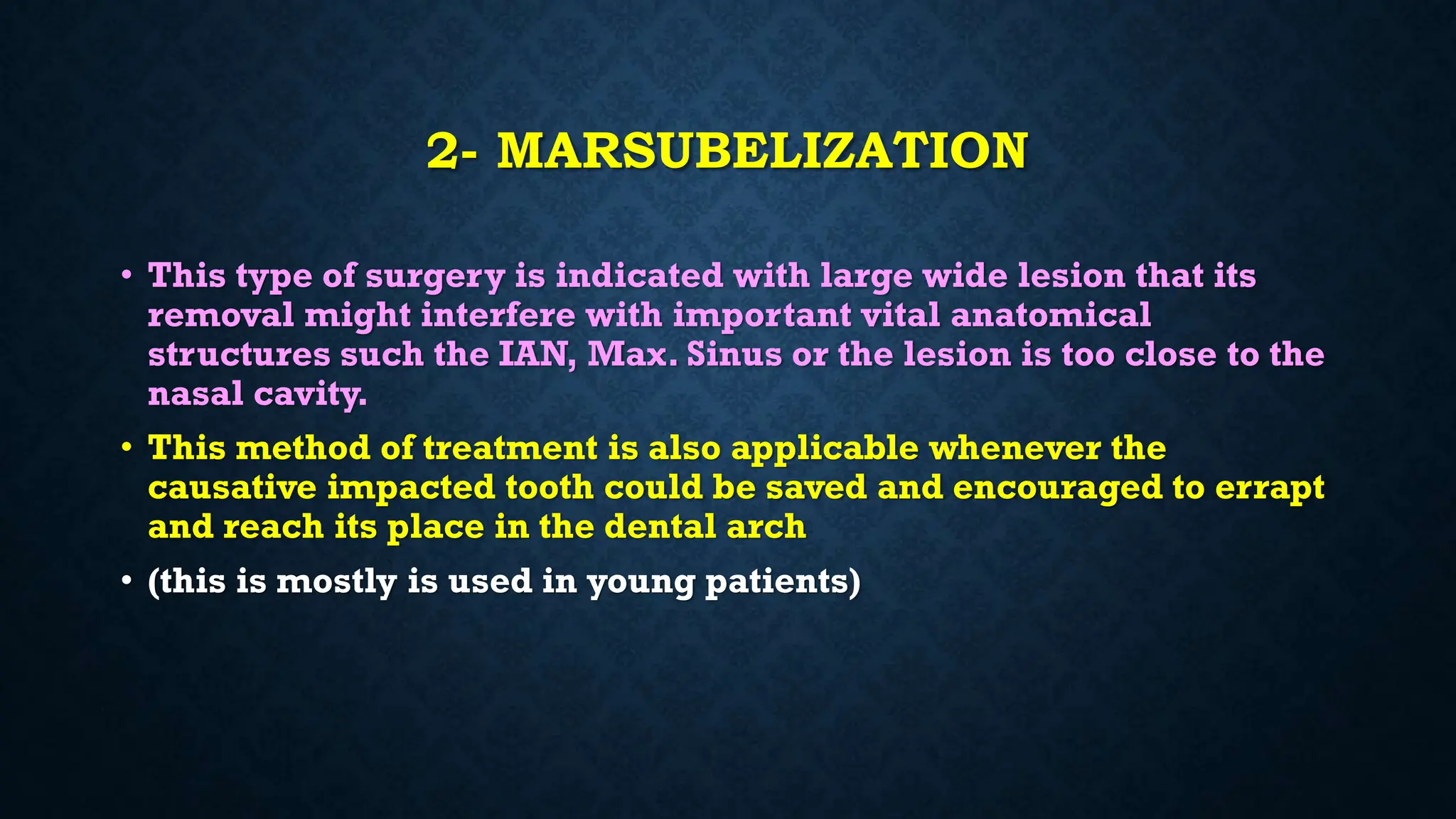 CYSTS OF THE ORAL CAVITY A Cyst is a benign pathologic cavity filled ...