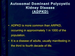 Cystic diseases of the kidney in children | PPT
