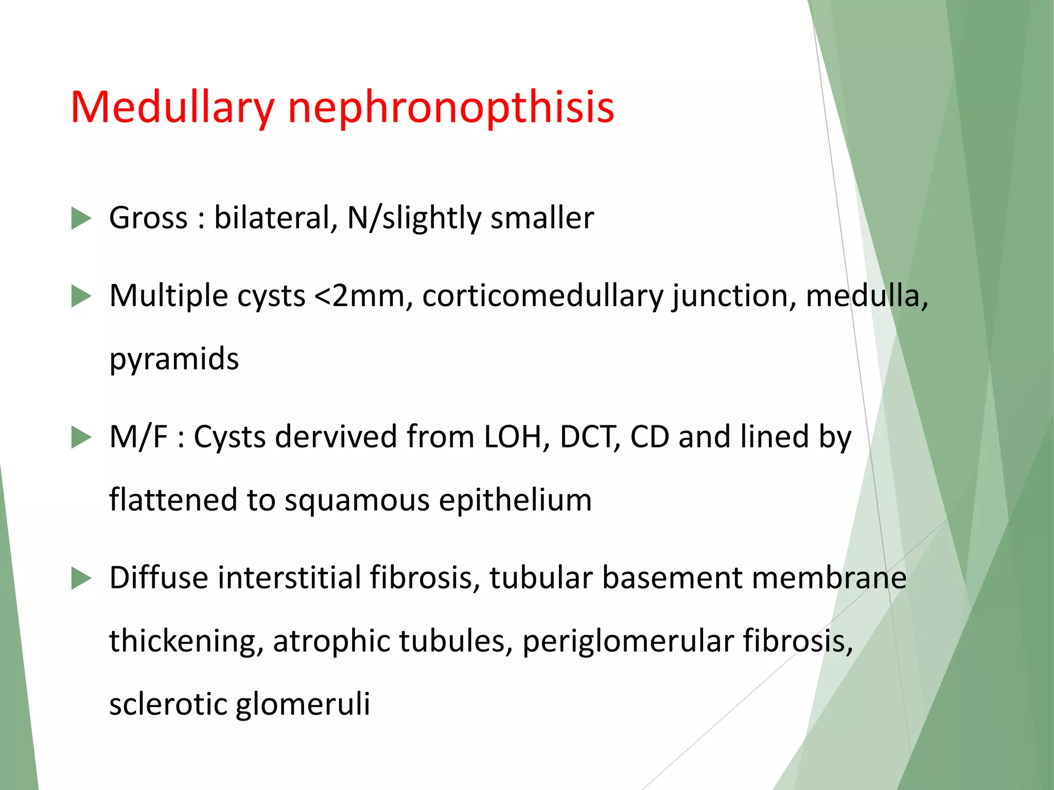 Cystic diseases of kidney | PPTX