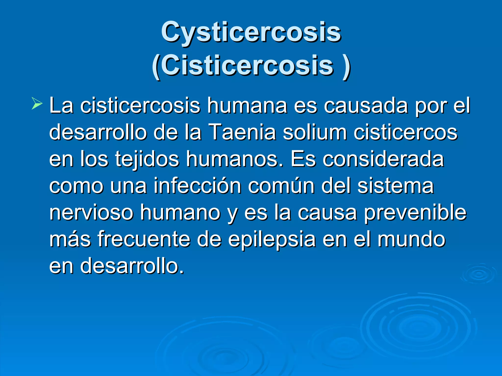 Cysticercosis | PPT