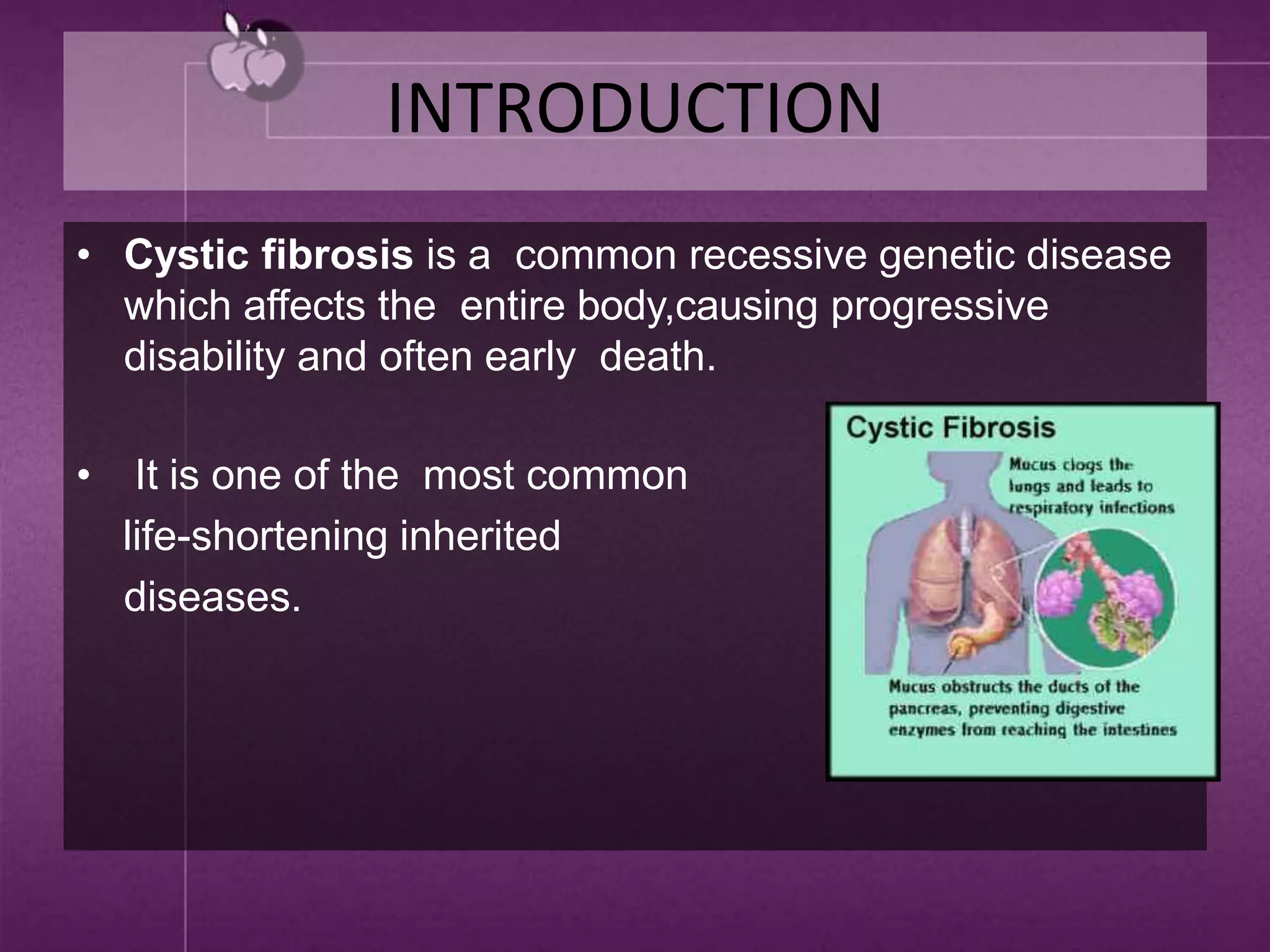 Cystic fibosis | PPTX