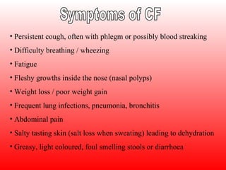 Cystic Fibrosis | PPT | Lung and Respiratory Health | Diseases and ...