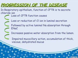 channelopathies in Cystic fibrosis | PPT