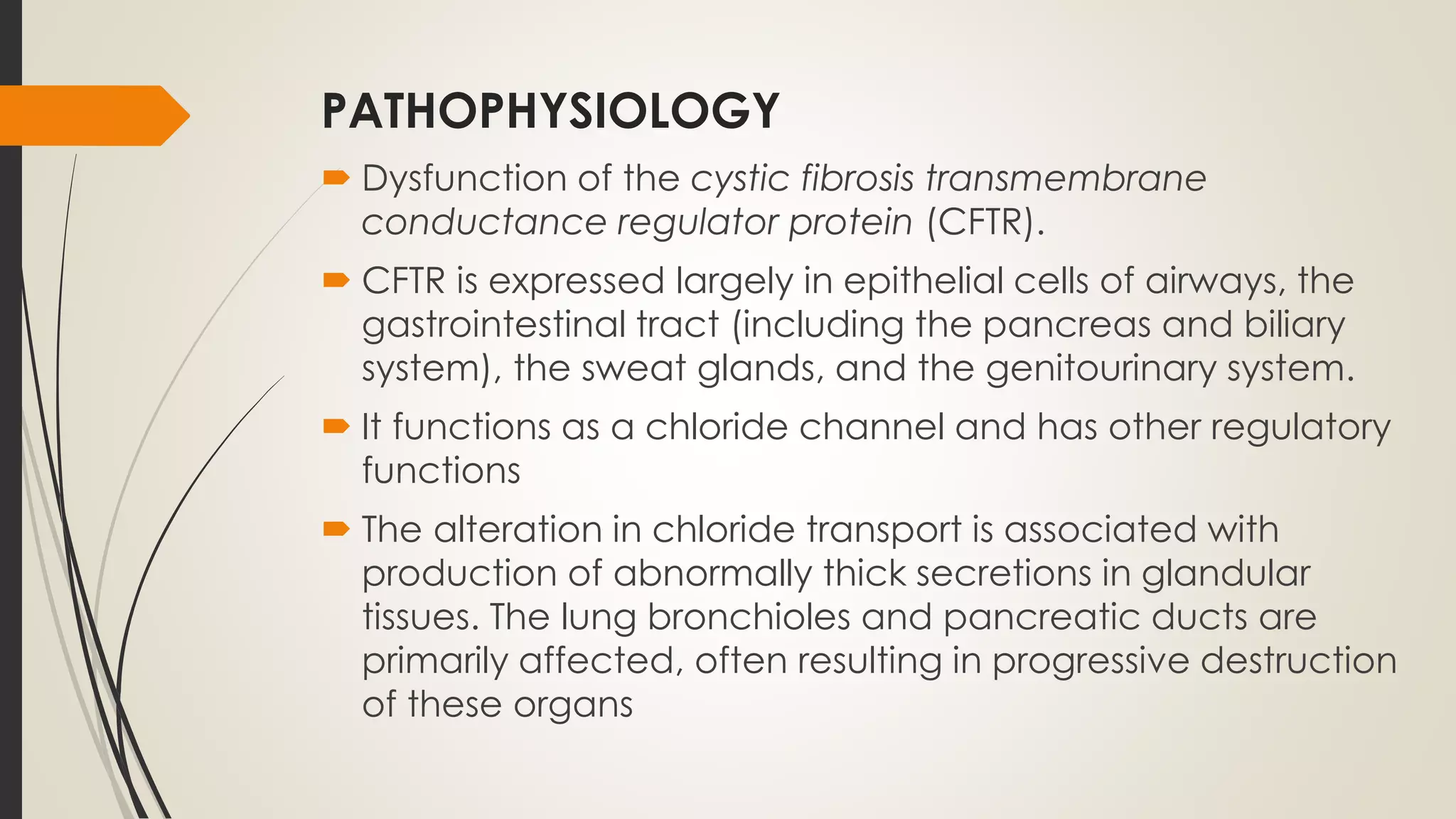CYSTIC FIBROSIS | PPTX