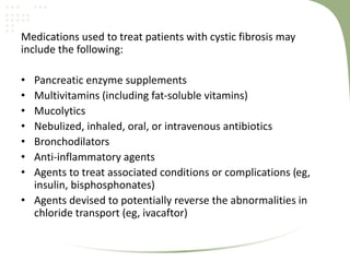 Paediatric Cystic Fibrosis | PPTX