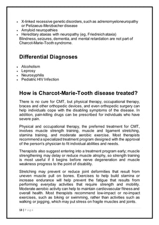 Charcot-Marie-Tooth disease | DOCX