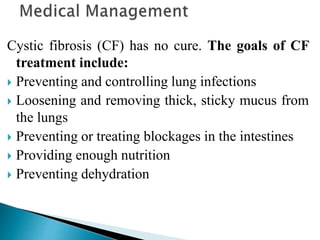 Cystic fibrosis | PPTX