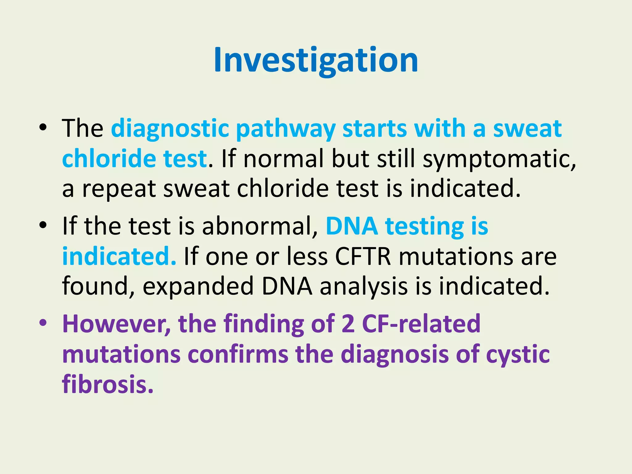 Cystic fibrosis | PPT