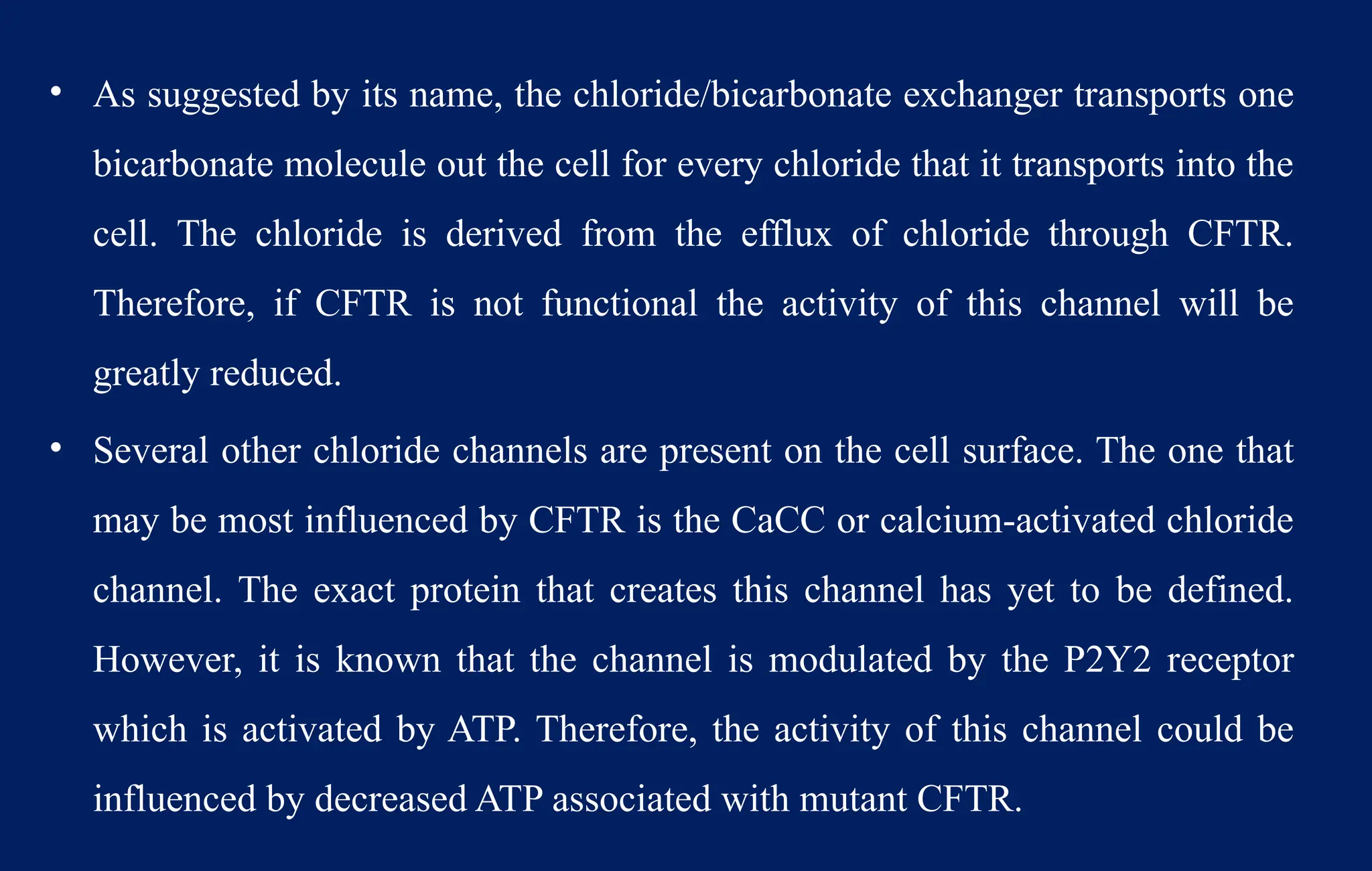 CYSTIC FIBROSIS - TYPES CAUSES AND FUNCTIONAL CLASSES OF CFTR GENE ...