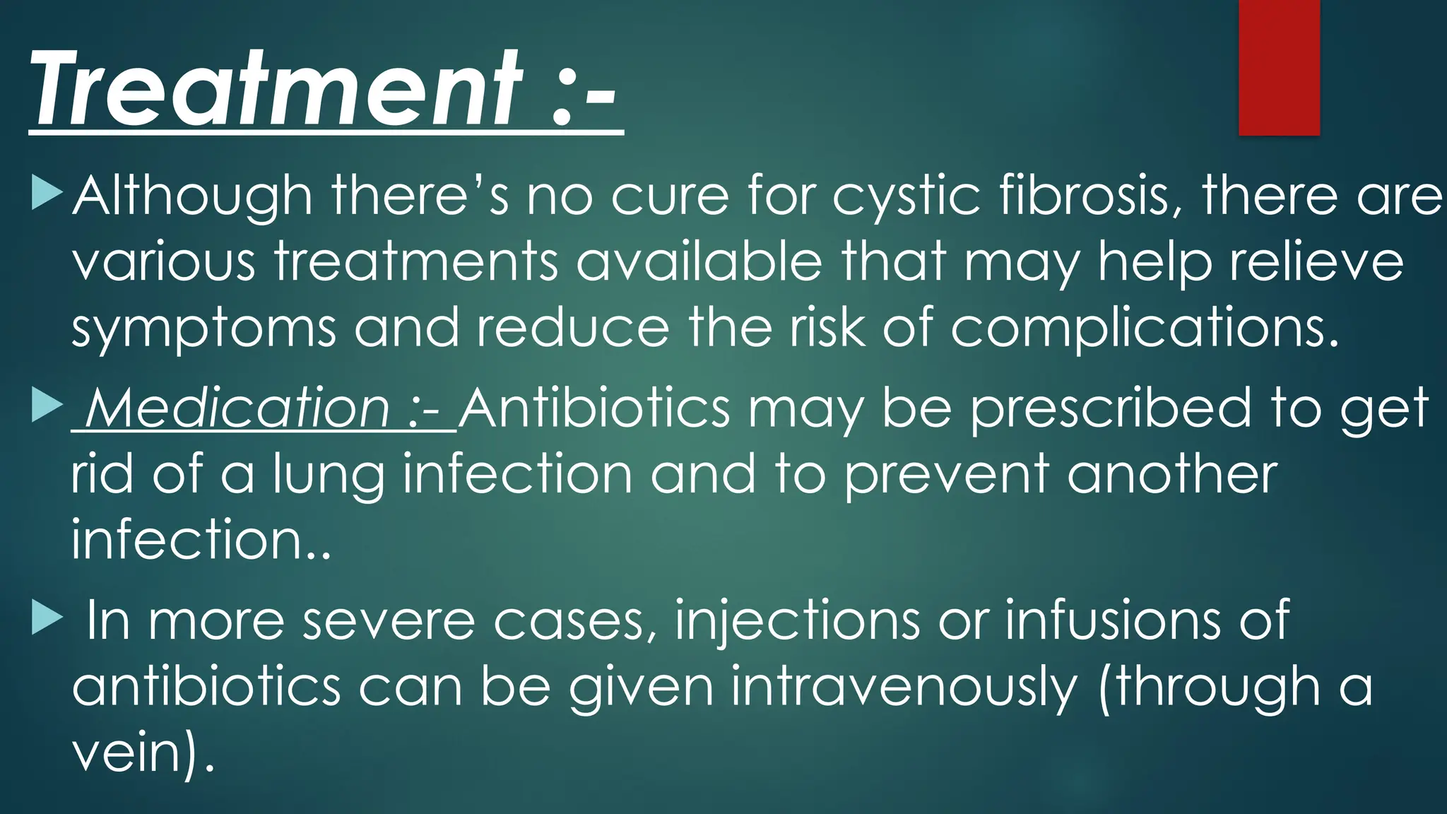 cystic fibrosis.ppt..................... | PPT