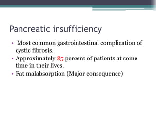 Cystic fibrosis creon & stool elastase | PPT
