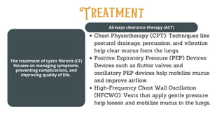 pulmonary cystic Fibrosis presentation ET | PPT