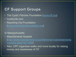 Cystic fibrosis[1] | PPTX