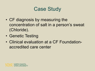 Cystic fibrosis case study | PPTX