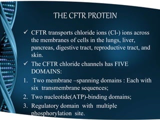 Cystic fibrosis (genetics) | PPTX