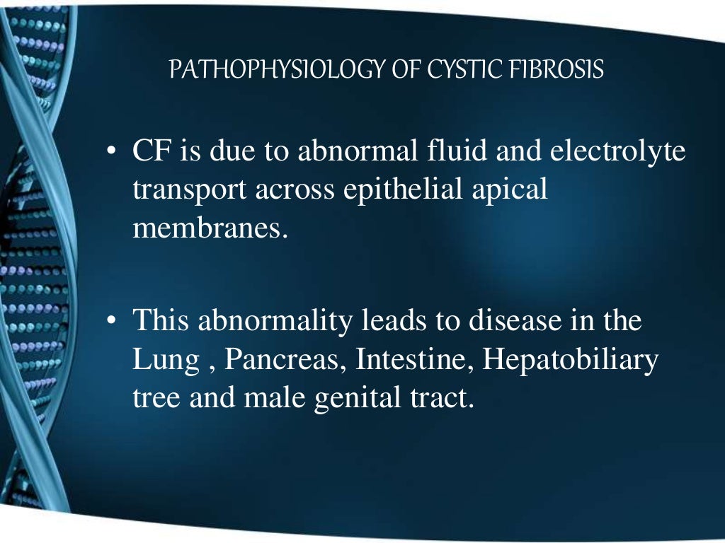 Cystic fibrosis (genetics)