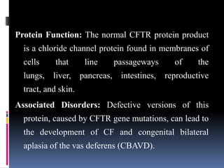 Cystic fibrosis final | PPTX