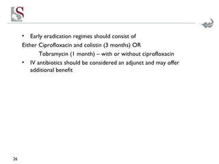 Cystic Fibrosis Infections | PPT