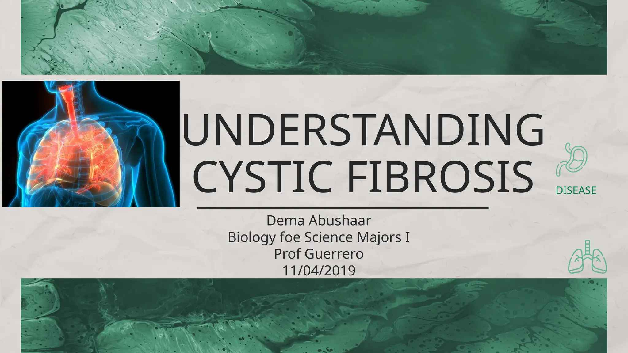 Cystic Fibrosis PPT PRESENTATION PATHOPHYSIOLOGY EIDEMICS, TREATMENT | PPTX
