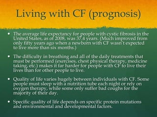 Cystic Fibrosis Presentation | PPTX