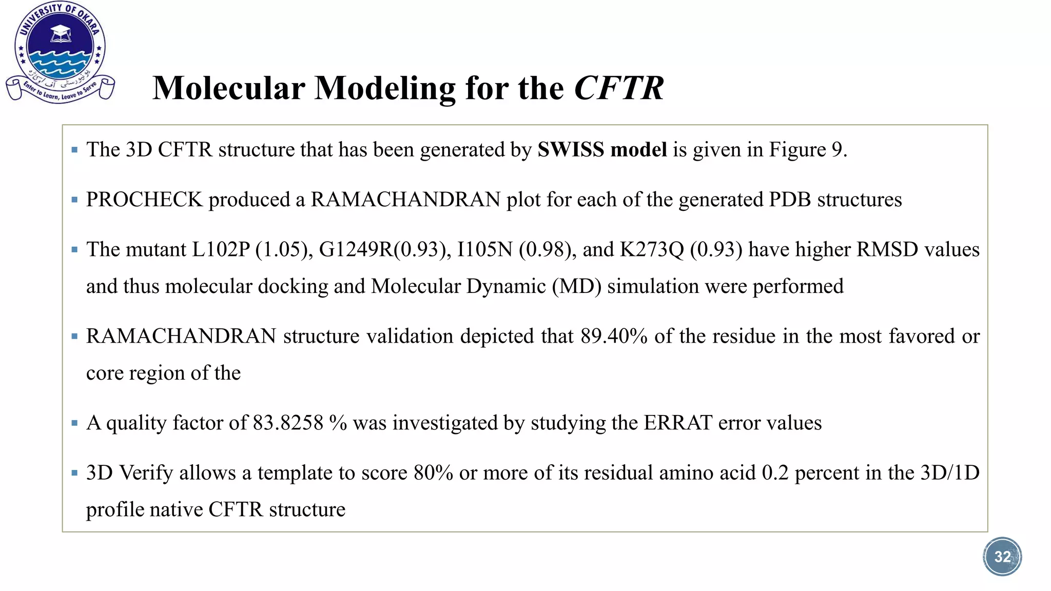 Cystic Fibrosis (CFTR) gene.pptx
