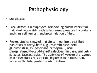 Cystic lesions of bone | PPTX