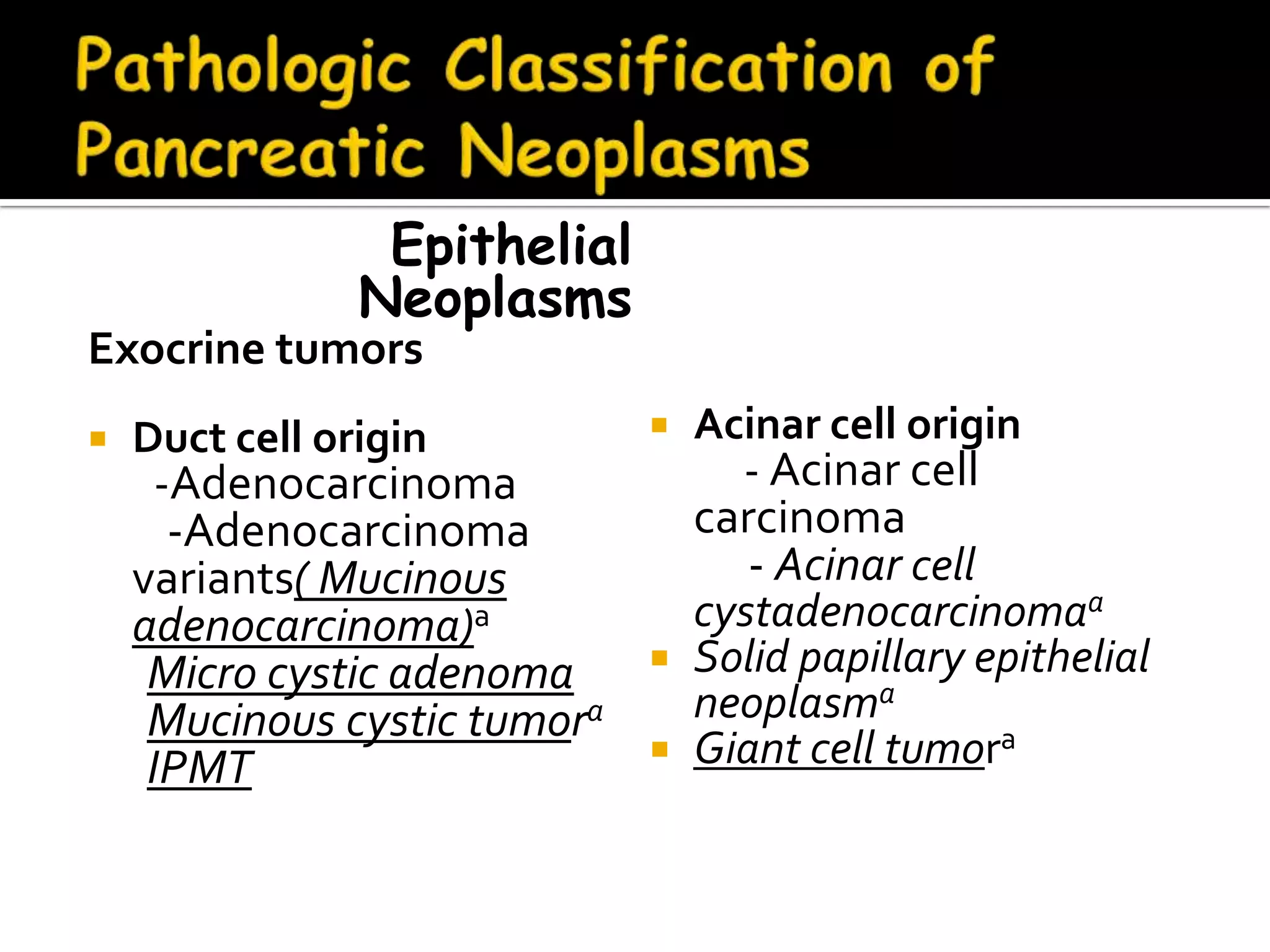 Cystic lesions of pancreas | PPTX