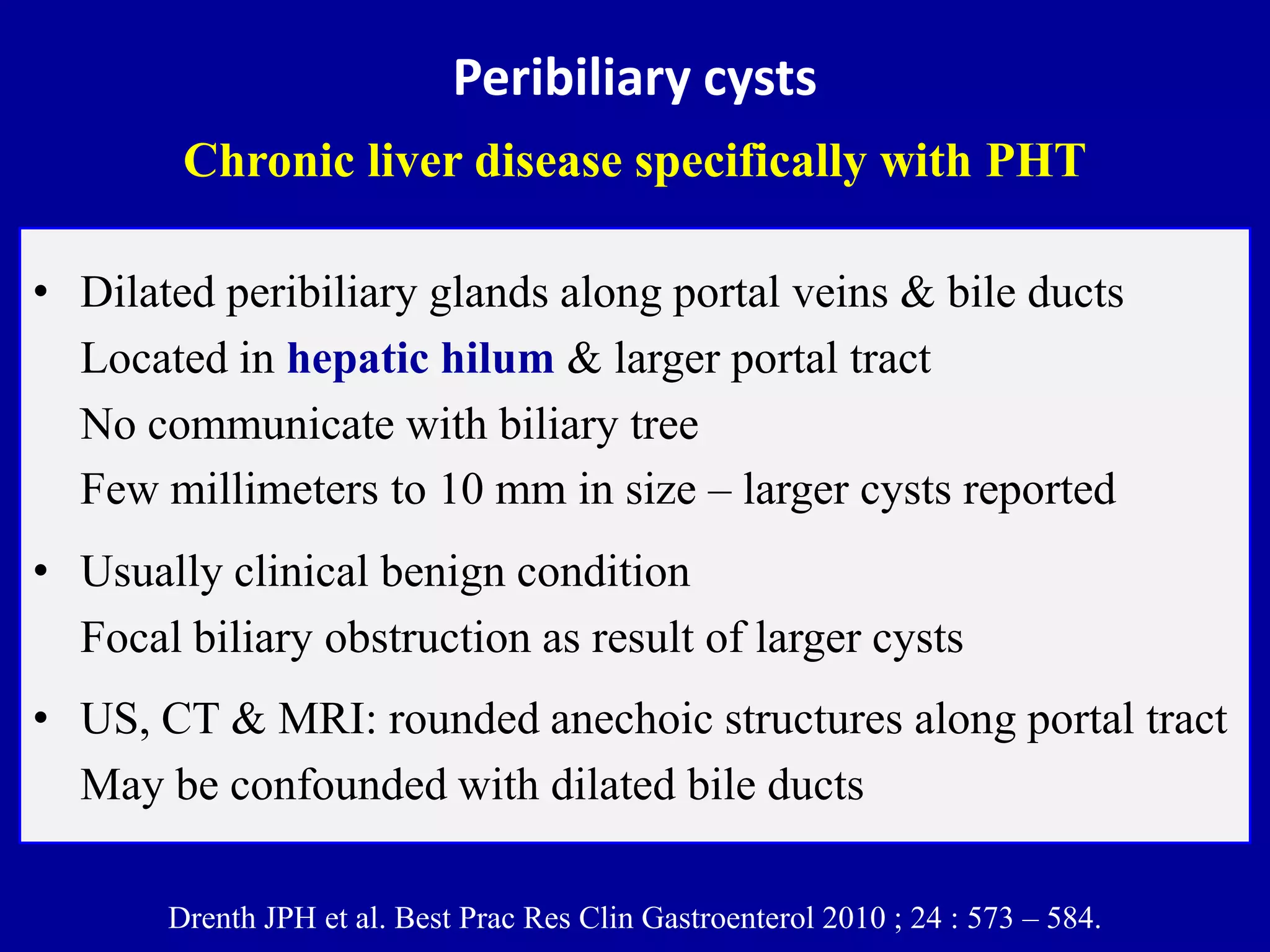 Cystic liver lesions - An ultrasound perspective | PPTX