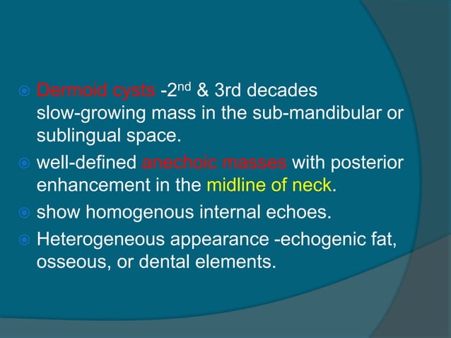 cystic neck lesions congenital and acquired | PPT