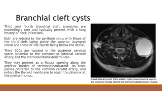Cystic neck masses | PPTX